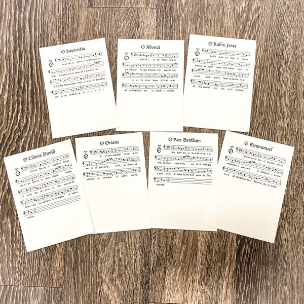 O Antiphons - Etsy