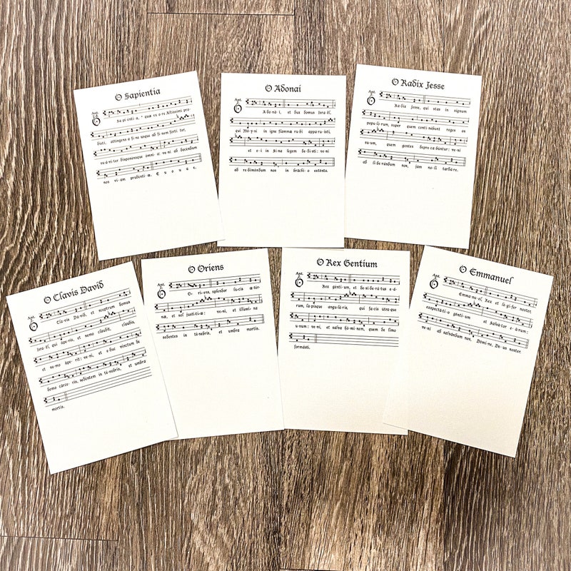 O Antiphons - Etsy