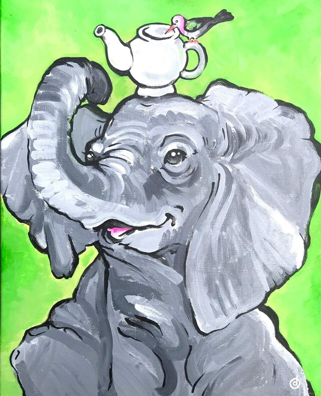 Elephant Tea Party - Etsy