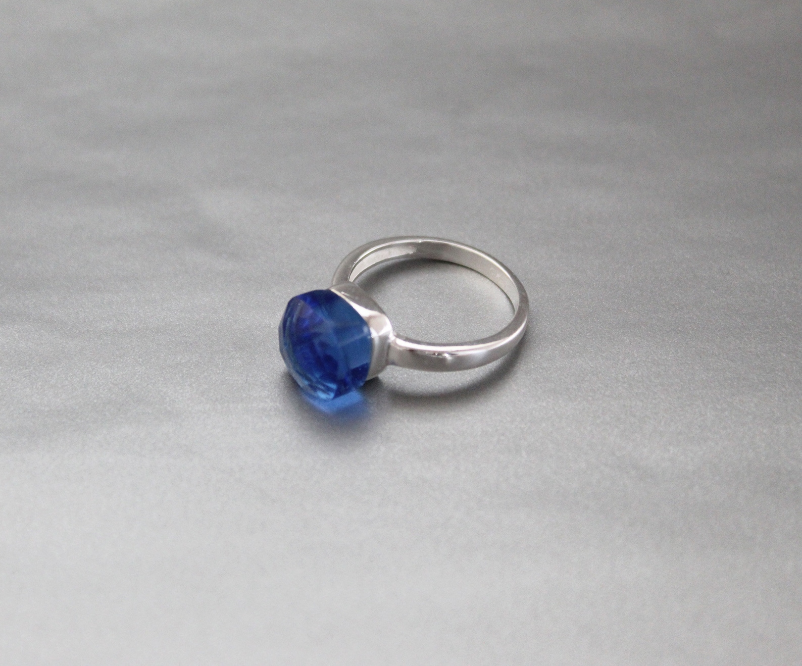 Iolite Quartz Ring Handmade Gemstone Ring Ring for Her - Etsy