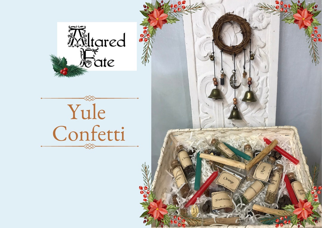 Yule Crystal Confetti! Christmas Crystal Confetti | Crystal Confetti ...