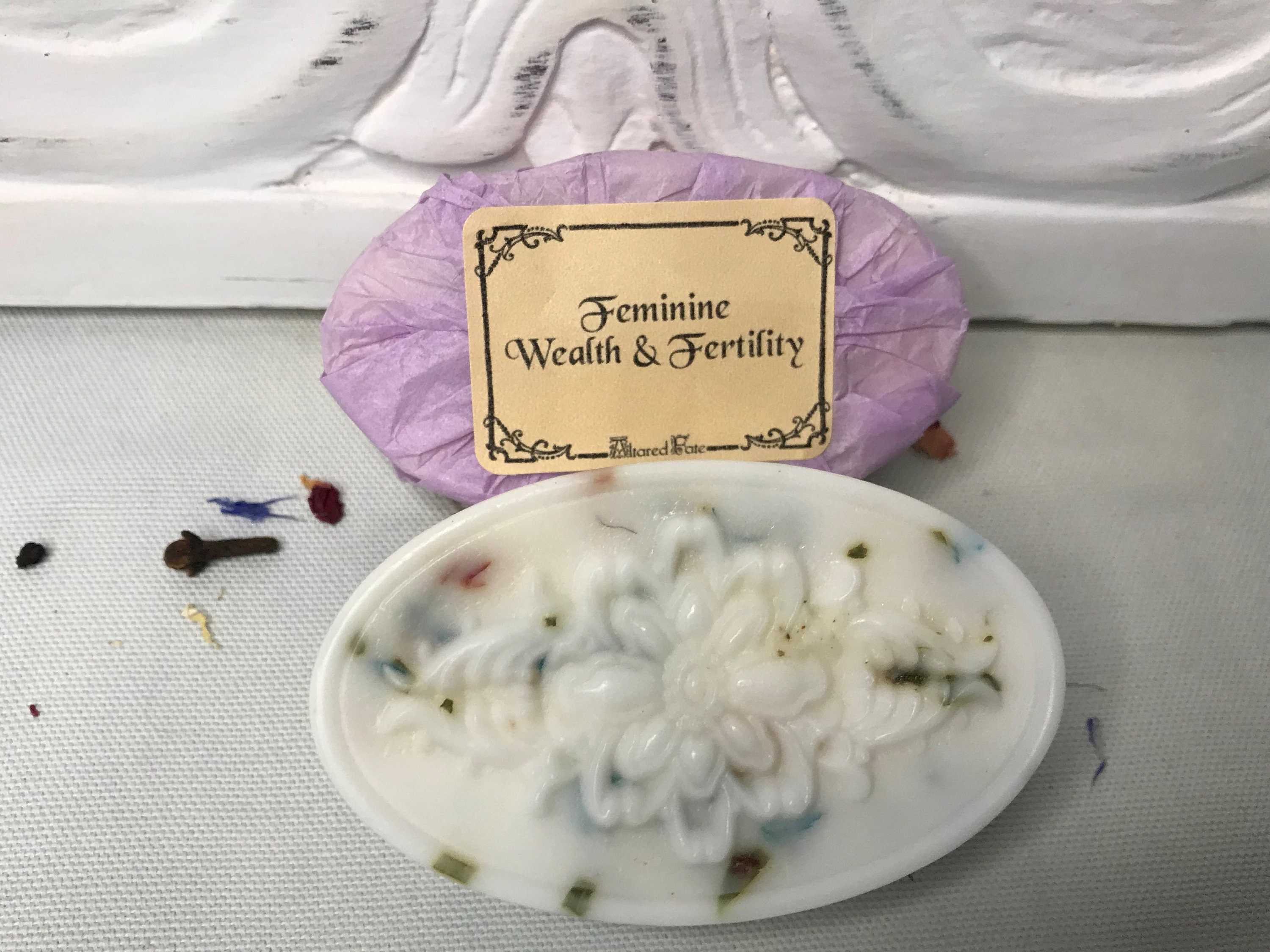 Ritual Soap Set Feminine Wealth & Fertility Spa Set Self Care Ritual ...