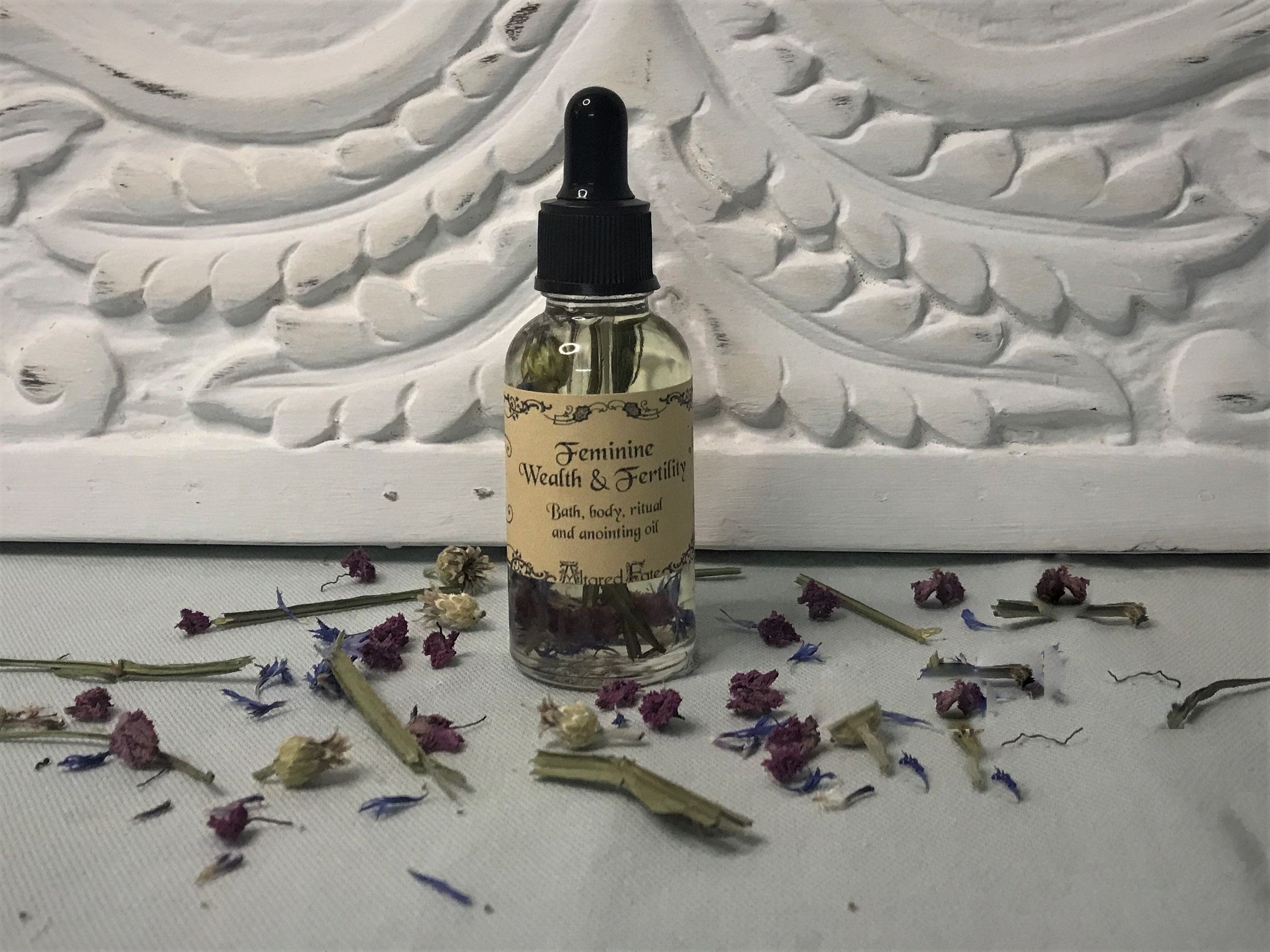 Feminine Wealth & Fertility Oil, Wealth, Fertility, Body Oil, Ritual ...