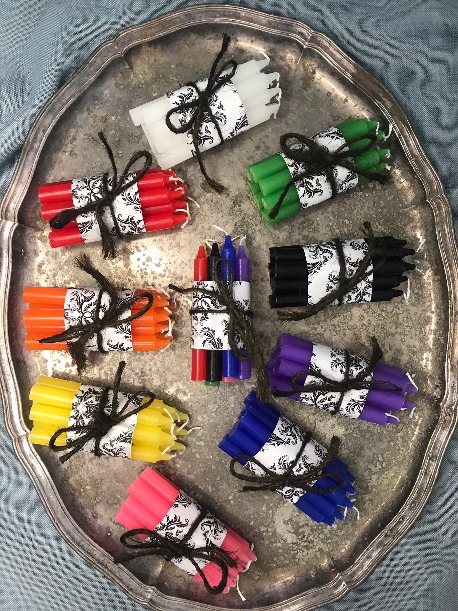 Set of 10 Chime Candles 4 Chime Candles Unscented - Etsy