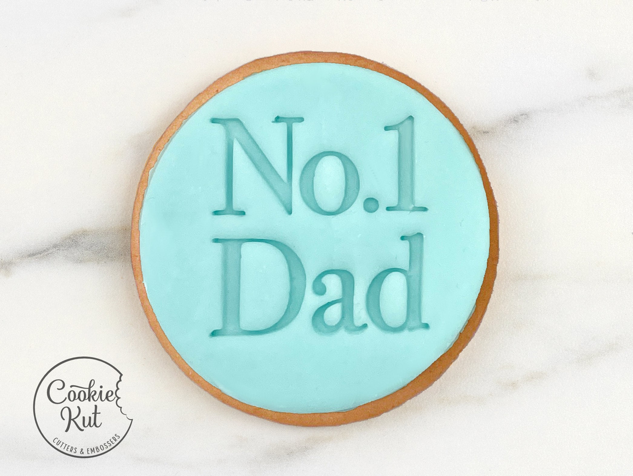 No.1 Dad Embosser Stamp Fathers Day - Etsy