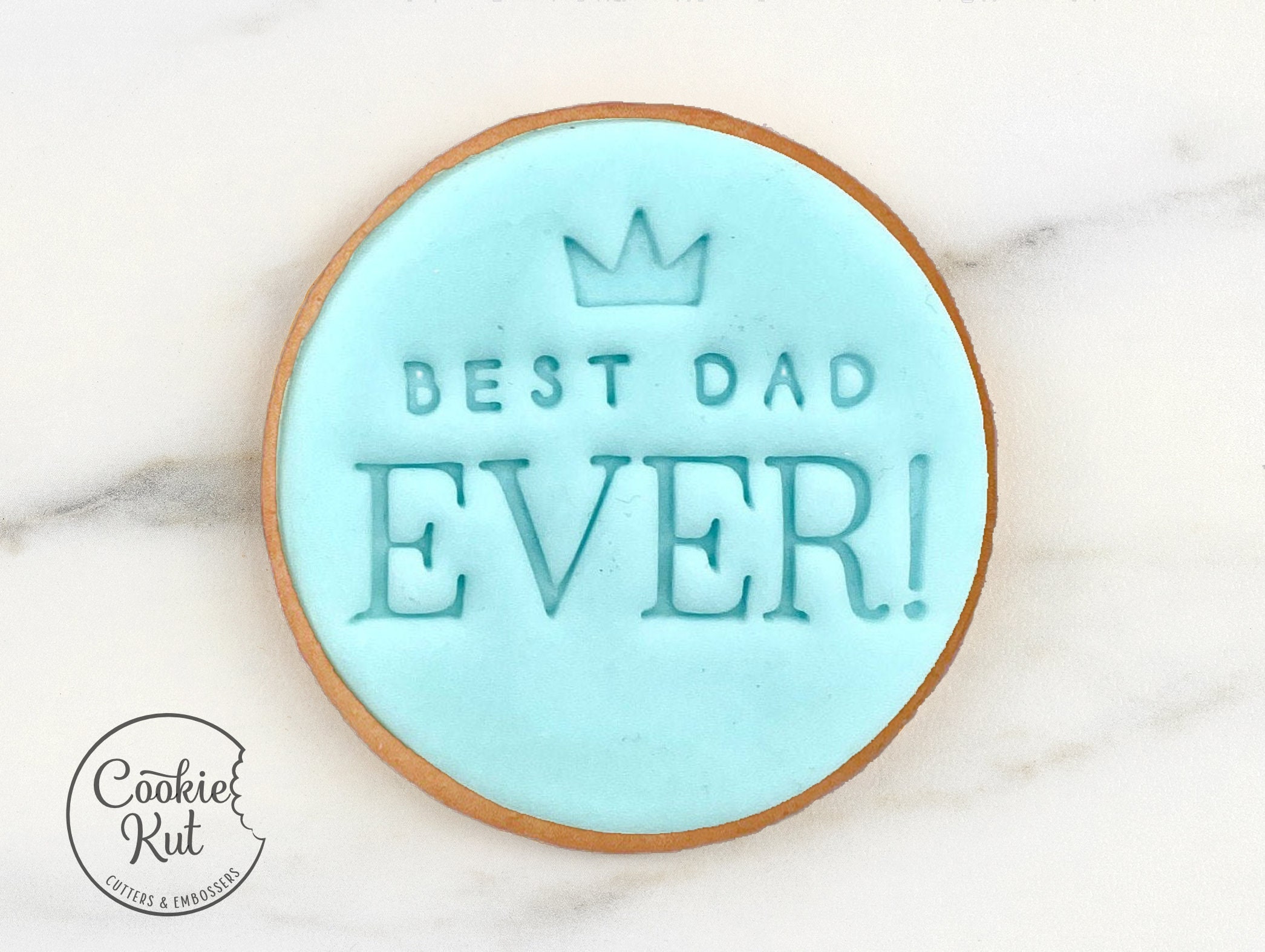 Best Dad Ever Style 2 Fathers Day Embosser Stamp | Etsy UK