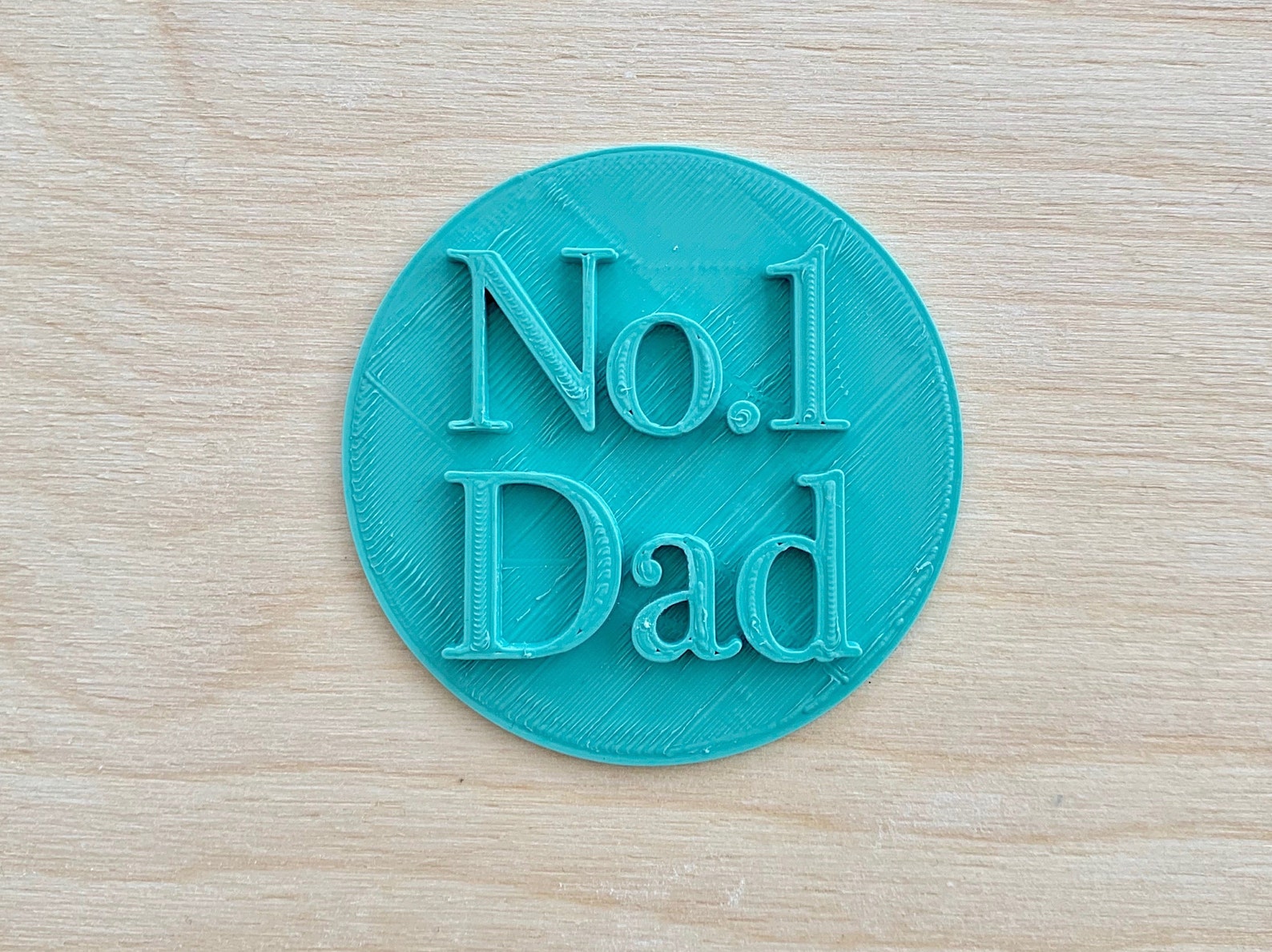 No.1 Dad Embosser Stamp Fathers Day - Etsy