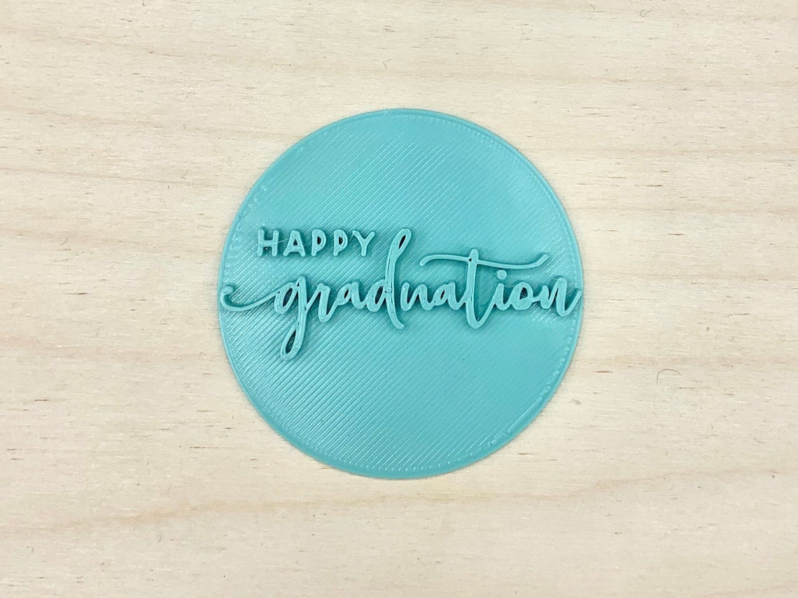 Happy Graduation Graduation Embosser Stamp - Etsy UK