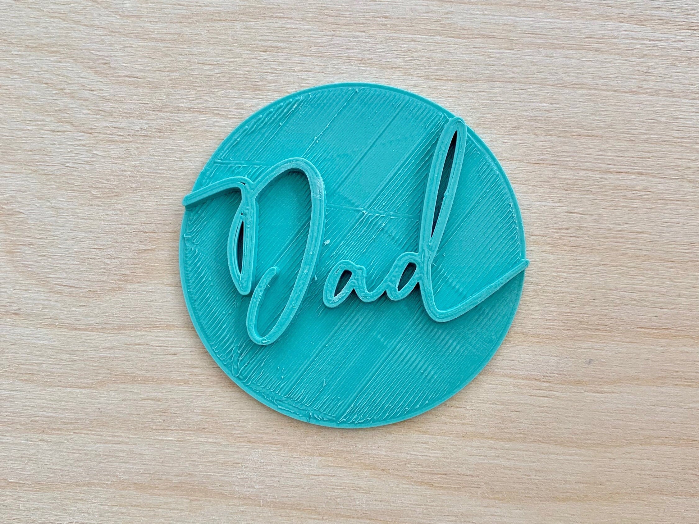 Dad Embosser Stamp - Fathers Day - Etsy