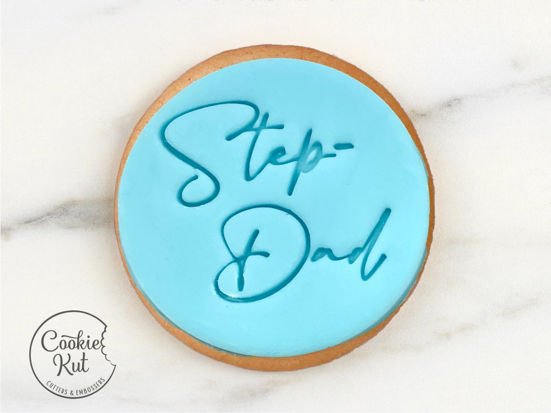 Step Dad - Fathers Day Embosser Stamp - Etsy