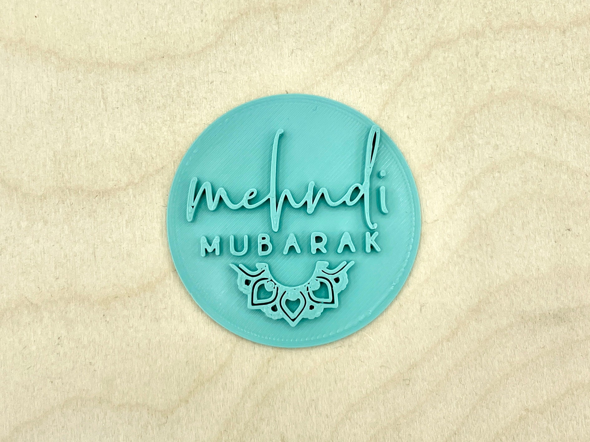 Mehndi Mubarak Embosser Stamp | Etsy