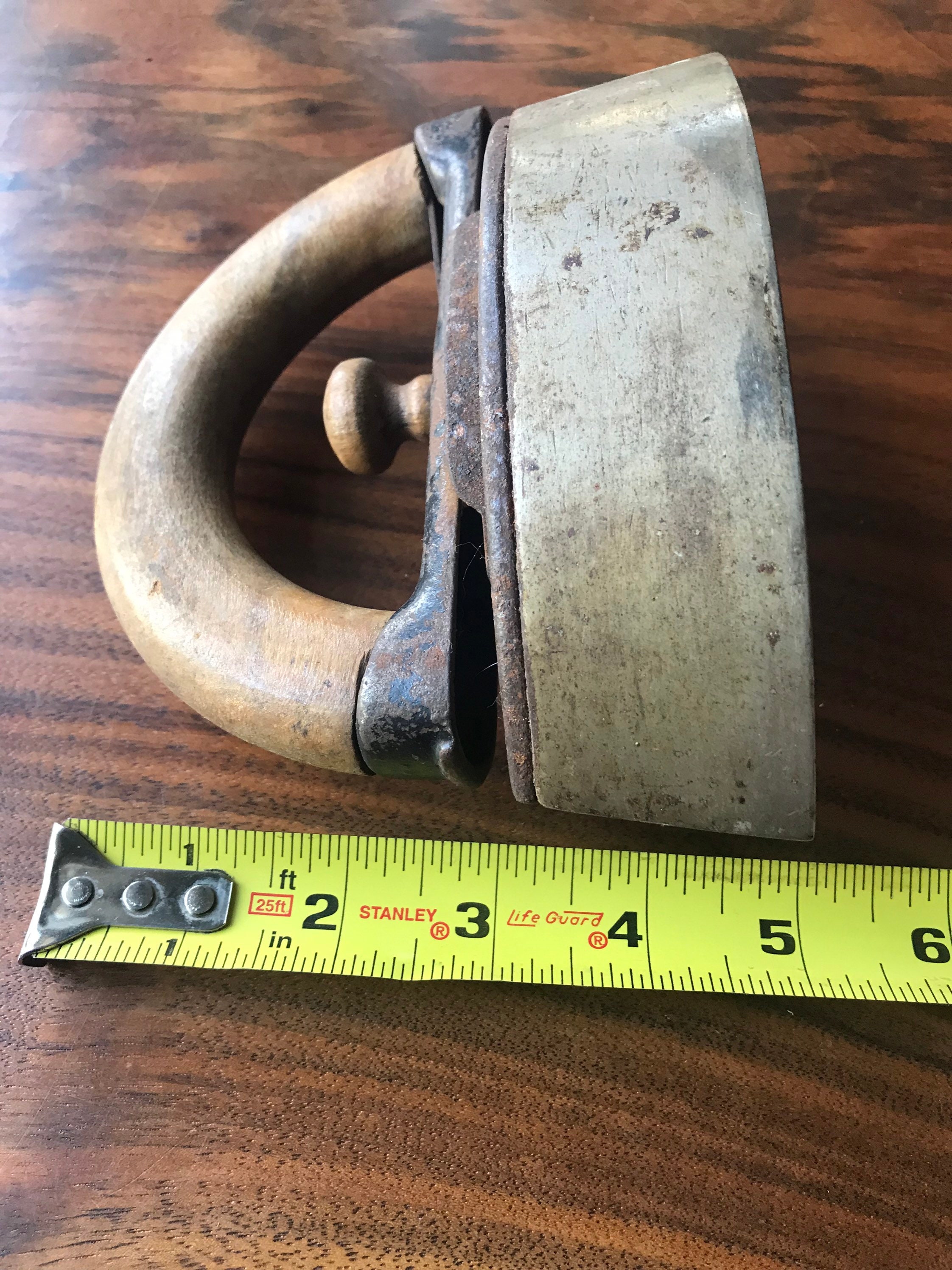 Antique Colebrookdale Iron. Wood Detachable Handle. 1900 - Etsy