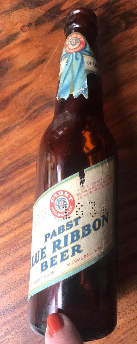 Pabst Blue Ribbon Bottle