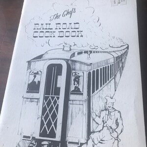 7 Vintage Cookbooks: Railroad Dining Cars, Home Cooking - Etsy