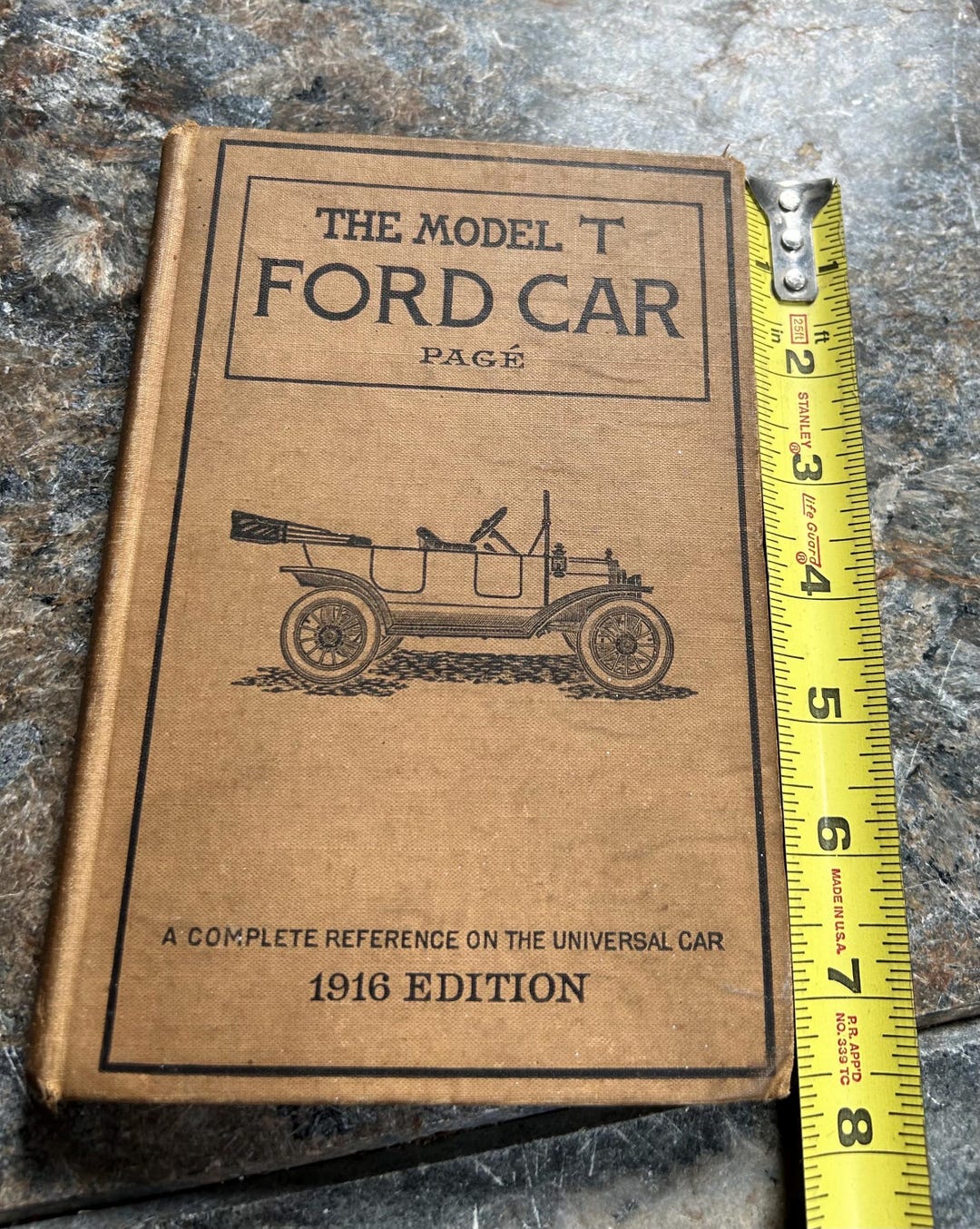 1916 Model T Ford Car Book by Victor W. Page. Operation, Repair, Parts ...