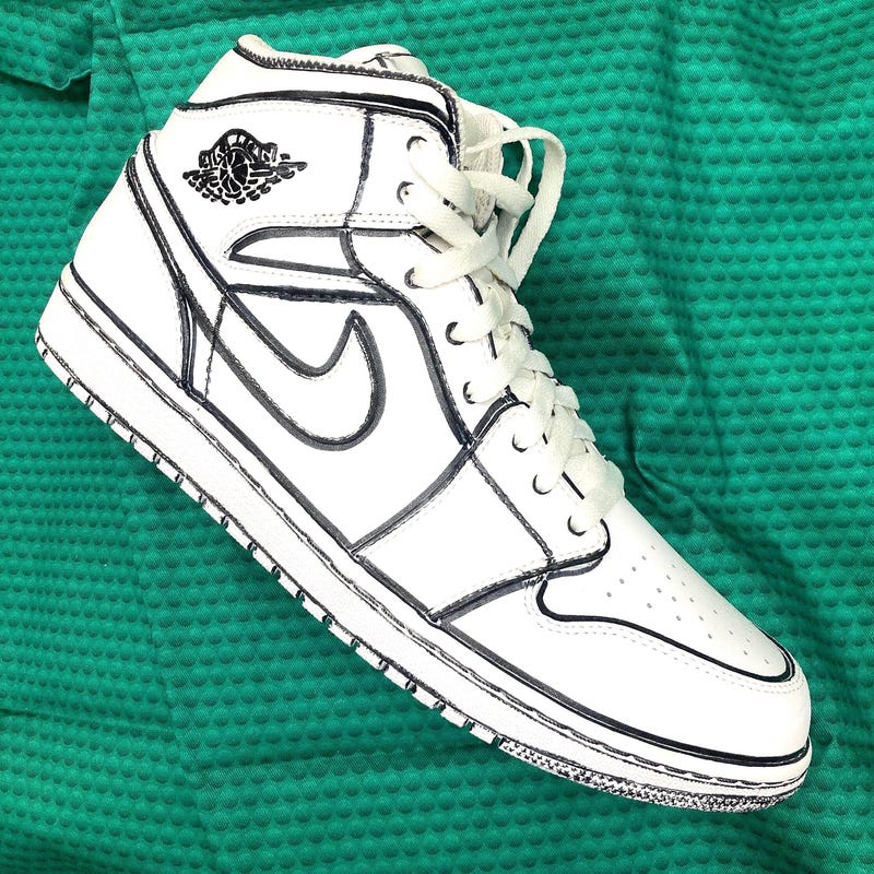 Cartoon Jordan 1 - Etsy