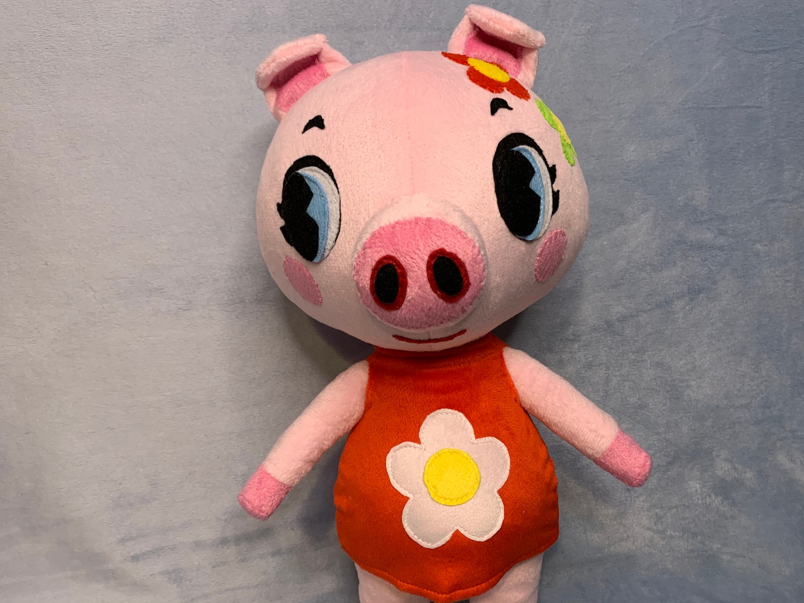 Custom plush Sewing toys by drawing Inspired by pig Gala | Etsy