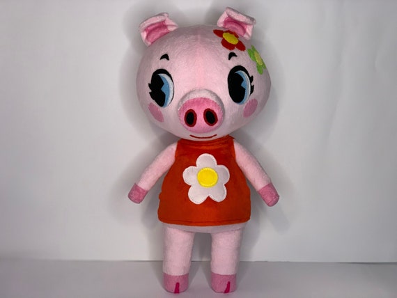 Custom plush Sewing toys by drawing Inspired by pig Gala | Etsy