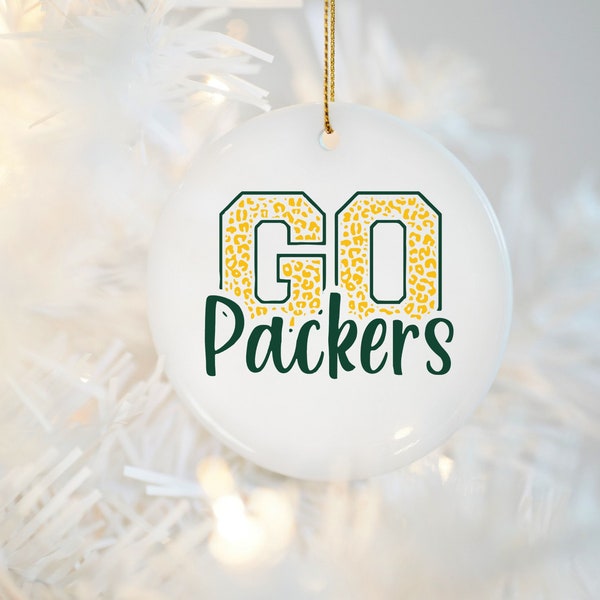Green Bay Packers Ornament - Etsy