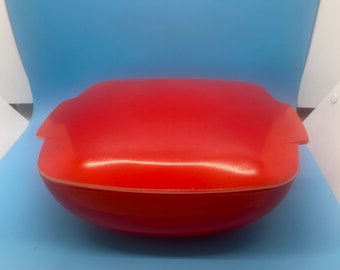 Pyrex Red Casserole | Etsy