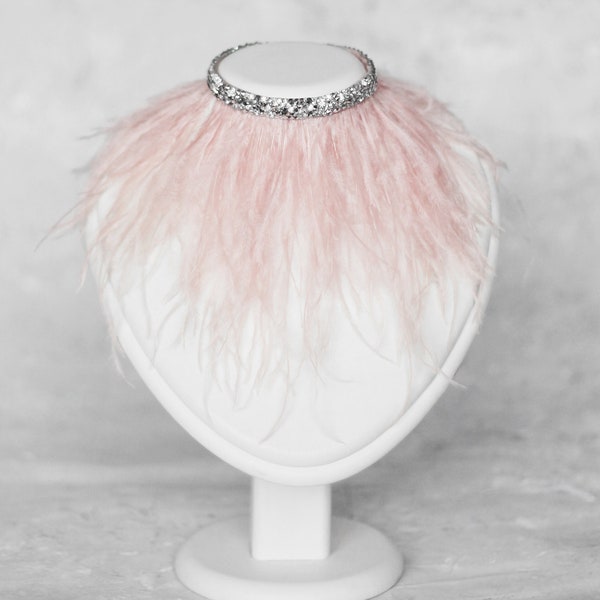Feather Choker - Etsy