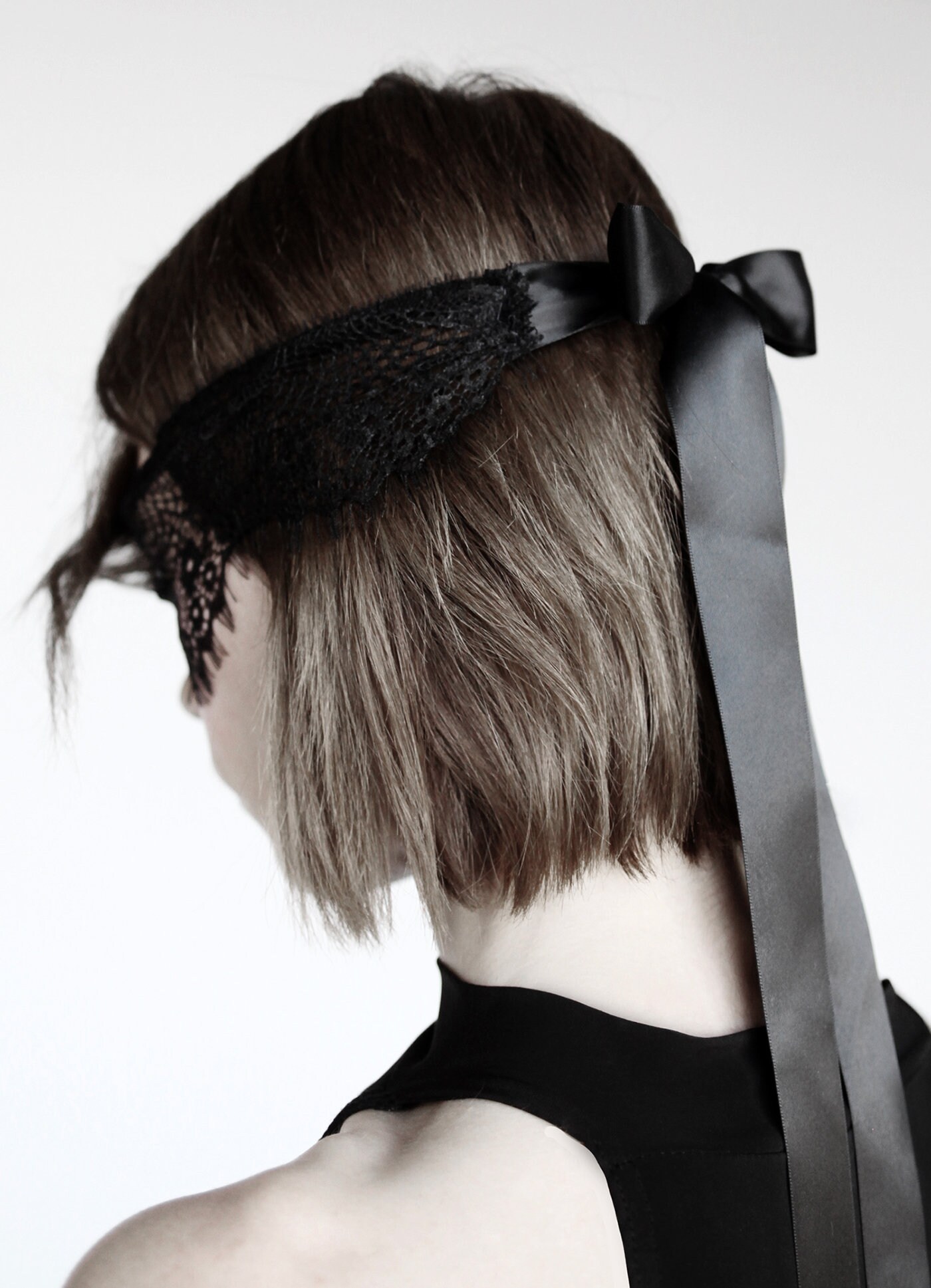 Black Sexy Eye Mask Masquerade Lace Mask Bdsm Blindhold Etsy