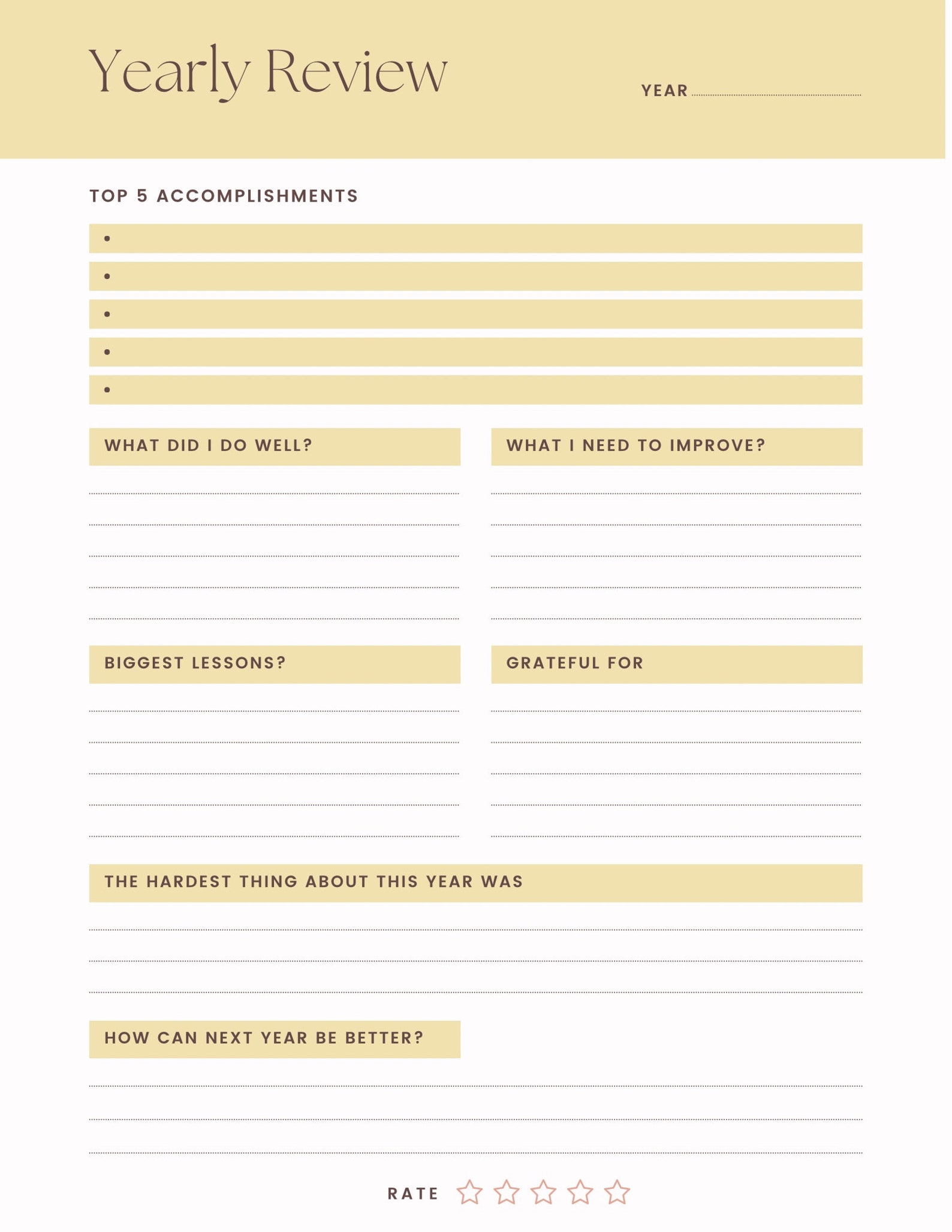 INSTANT DOWNLOAD the Ultimate New Years Bundle - Etsy