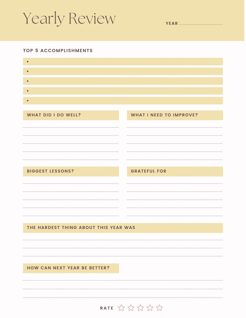 INSTANT DOWNLOAD the Ultimate New Years Bundle - Etsy