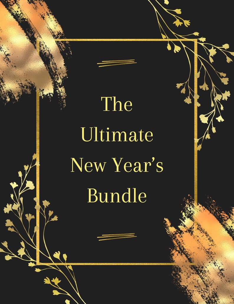 INSTANT DOWNLOAD the Ultimate New Years Bundle - Etsy