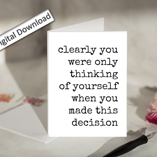 Coworker Leaving Printable Card - Etsy