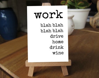 Printable Quote Sign for Office Cubicle Decor Funny Office - Etsy