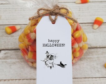 HALLOWEEN, Gift Tags, Printable, Goodie Bag, Favor Bag, Party, Candy ...