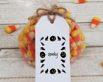 HALLOWEEN, Gift Tags, Printable, Goodie Bag, Favor Bag, Party, Candy ...
