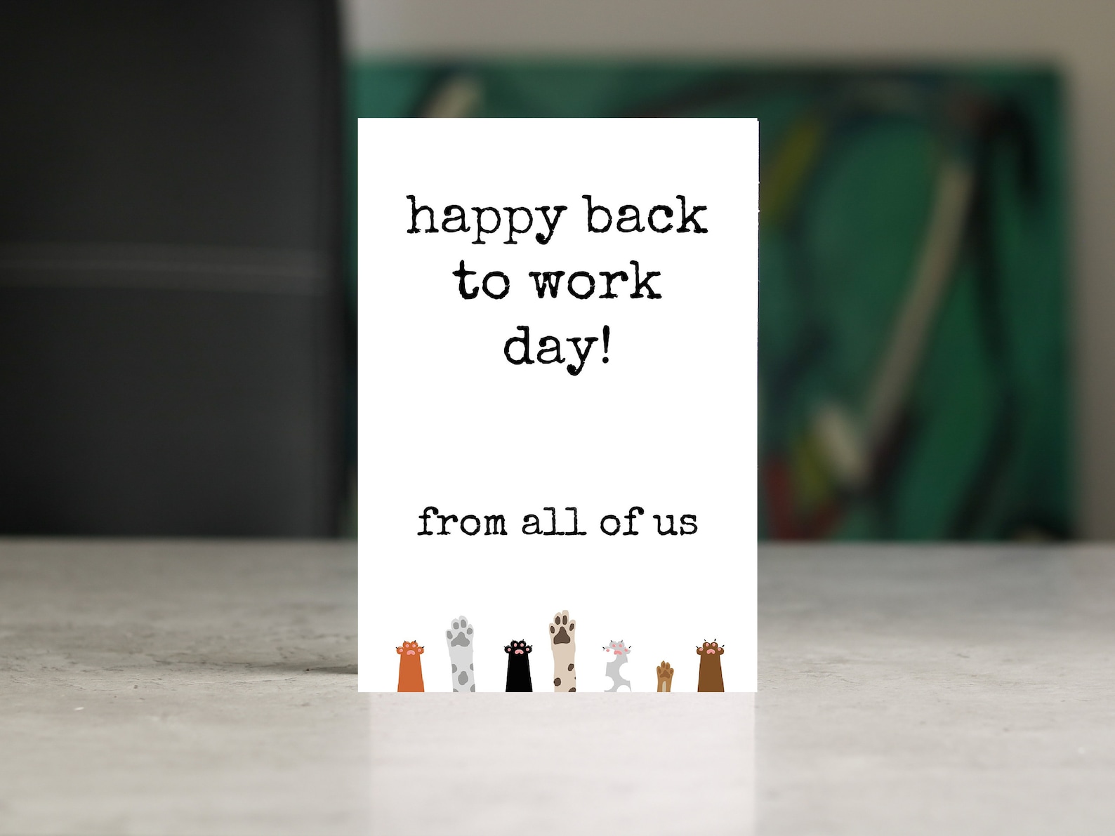 4x6, WELCOME BACK, Coworker, Boss, School, Work Bestie, Mate, Back to ...