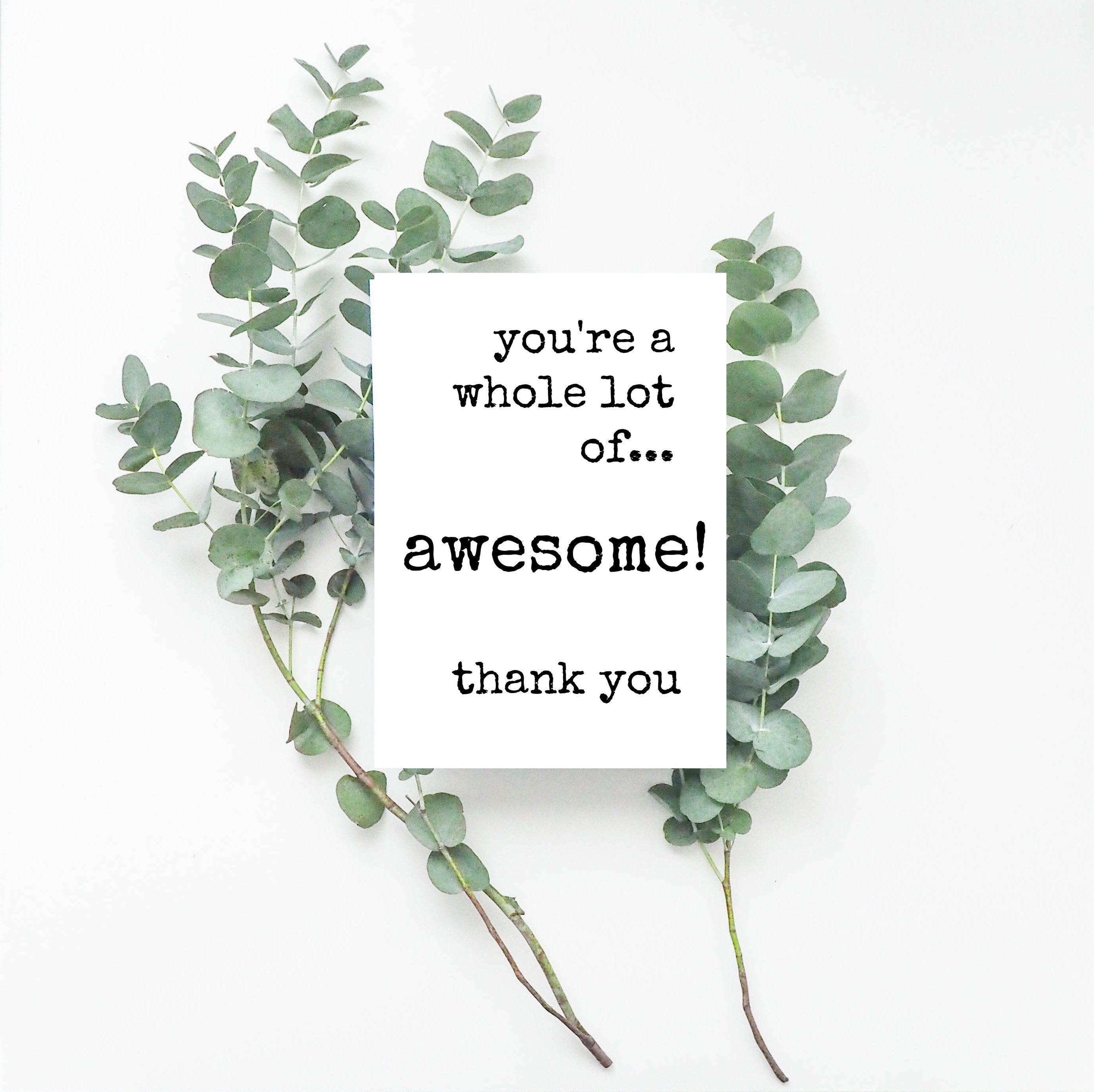 4x6 Coworker Appreciation Printable Card You Are Awesome - Etsy