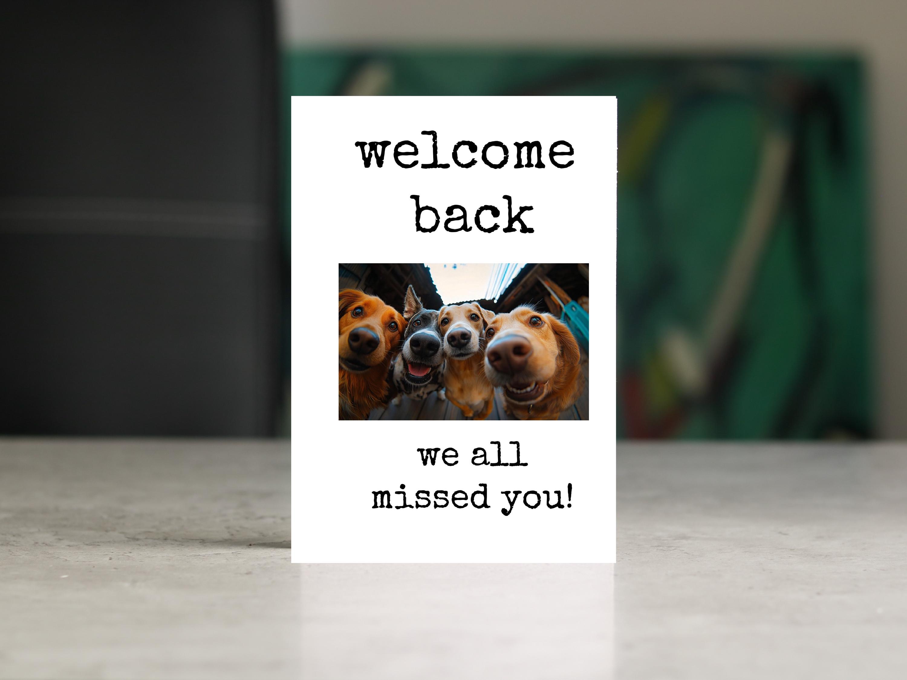 4x6, WELCOME BACK, Coworker, Boss, School, Work Bestie, Mate, Back to ...