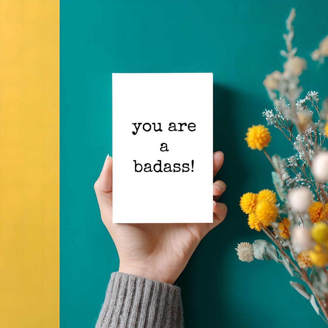 Printable Appreciation Card: 4x6 Minimalist Design (digital Download ...