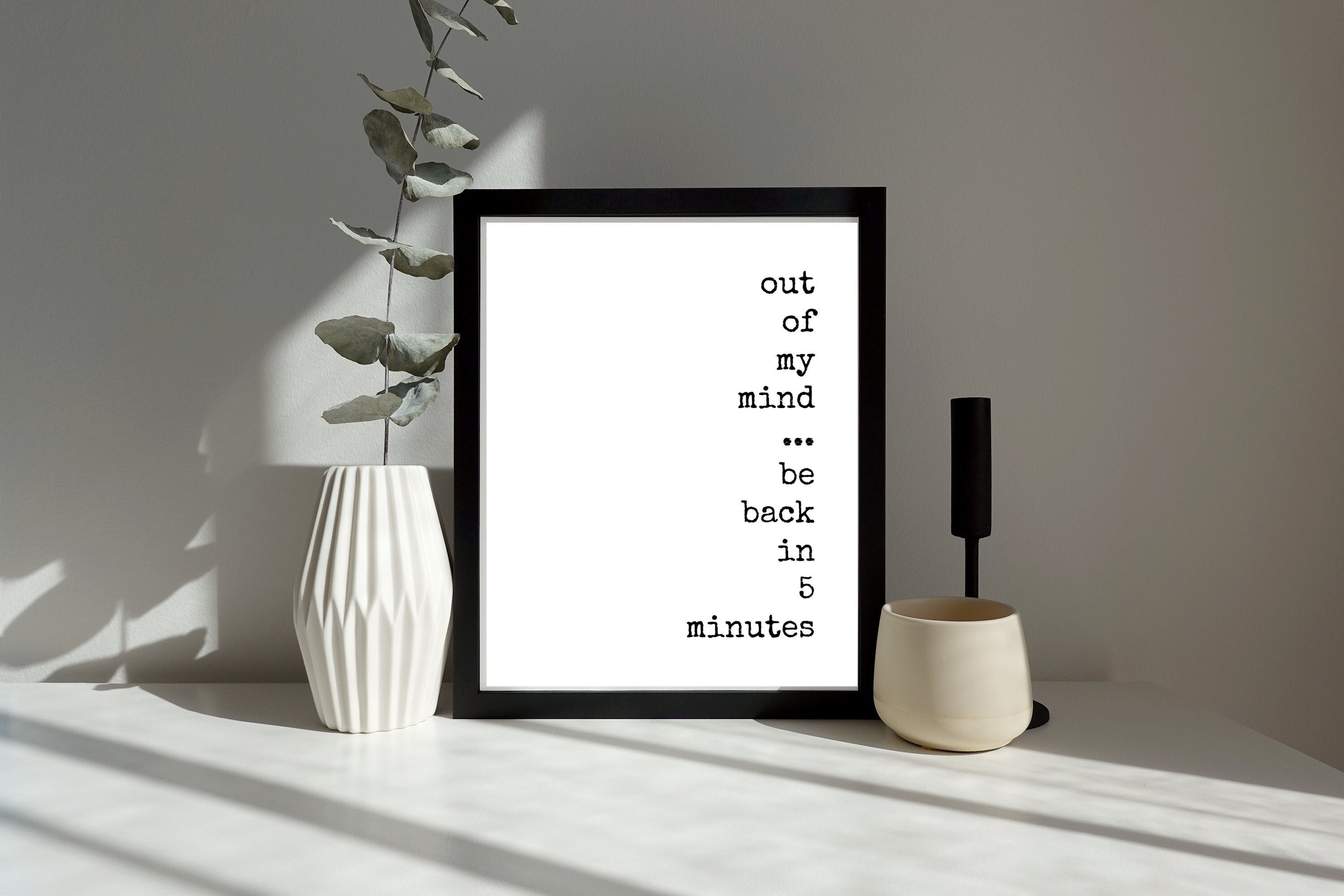 Funny Desk Sign Printable Frameable Quotes Download Office - Etsy