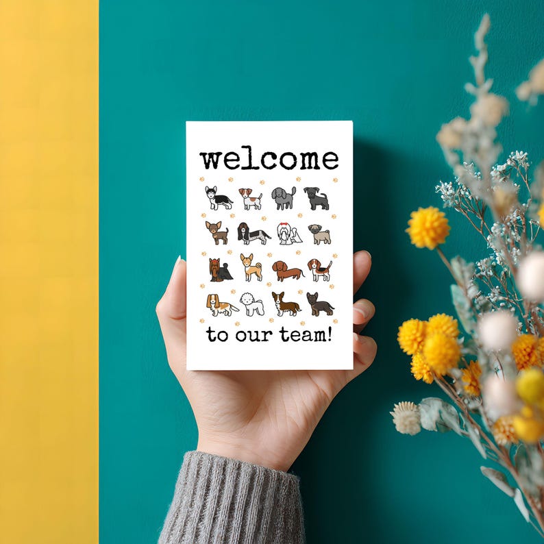 Funny Welcome Card for New Employees (printable 4x6) - Etsy