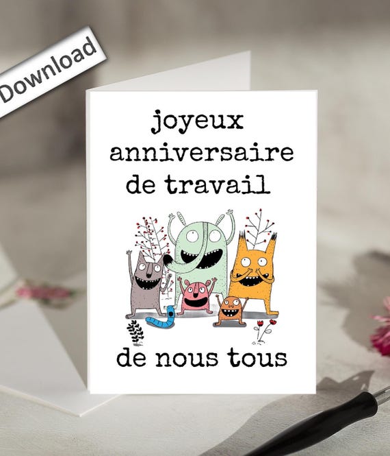 Joyeux Anniversaire Au Travail Joyeux Anniversaire à Un Patron Avec