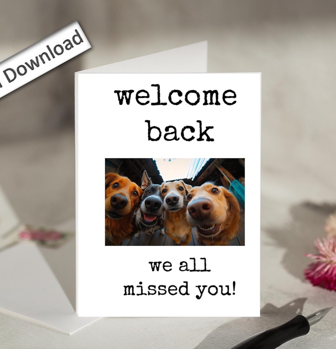 4x6, WELCOME BACK, Coworker, Boss, School, Work Bestie, Mate, Back to ...