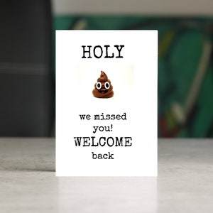 Funny Welcome Back Card for Coworker, Boss (digital Download) - Etsy