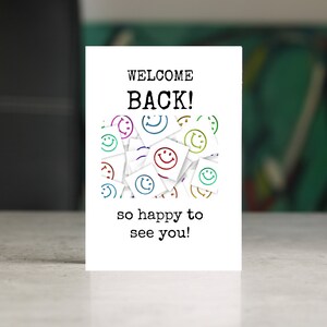 4x6, WELCOME BACK, Coworker, Boss, School, Work Bestie, Mate, Happy to ...