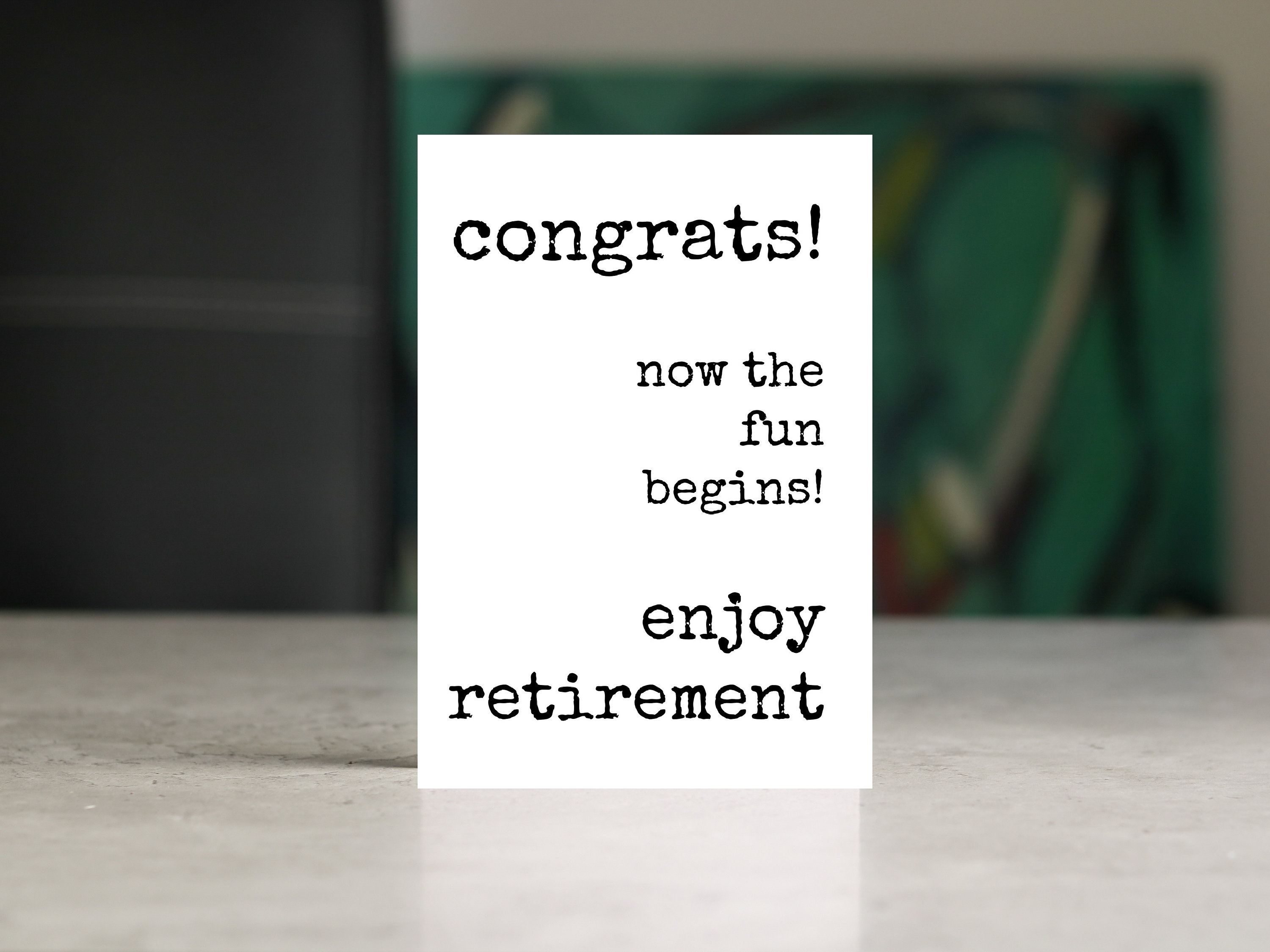 4x6 Printable Coworker Retirement Card, Funny, Sarcastic, Retiring ...