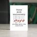 4x6, Work Anniversary Card, Download, Job Anniversary for Coworker ...