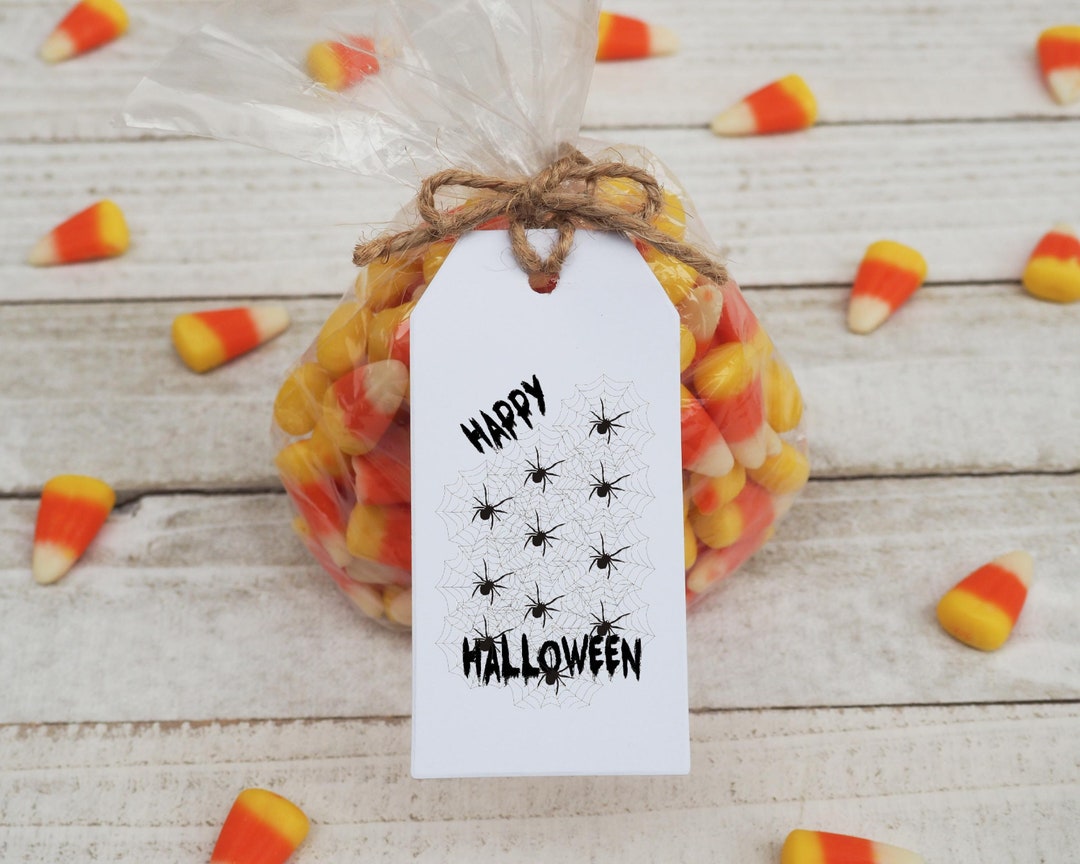 HALLOWEEN, Gift Tags, Printable, Goodie Bag, Favor Bag, Party, Candy ...
