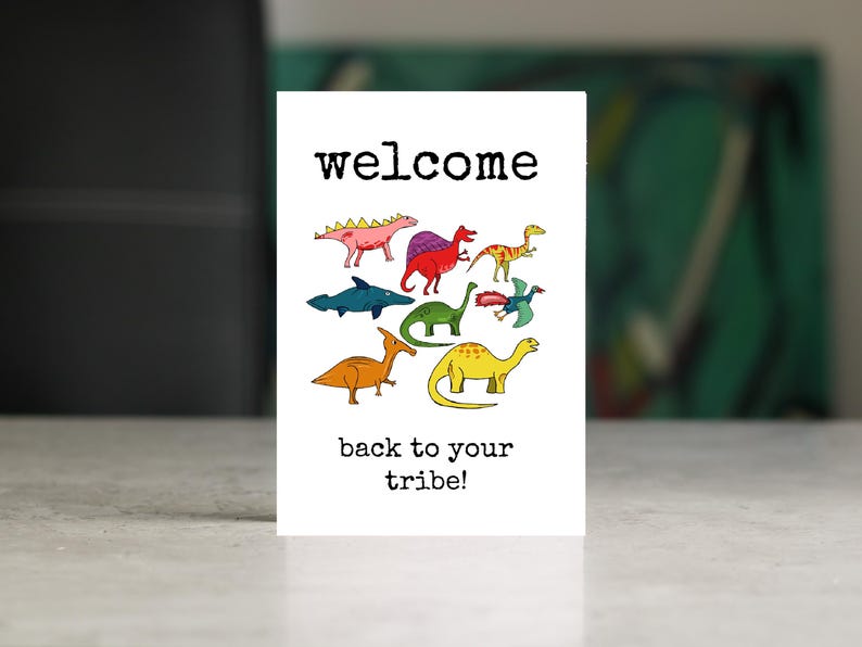 Welcome Back Card: Printable for Coworker Boss or School (4x6) - Etsy