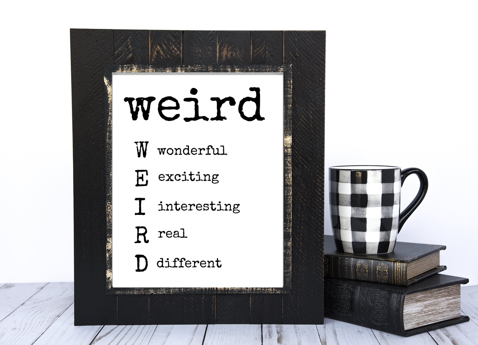 WEIRD Definition Print Deco Shabby Chic Printable Positive Etsy weird-definition-print-deco-shabby-chic-printable-positive-etsy