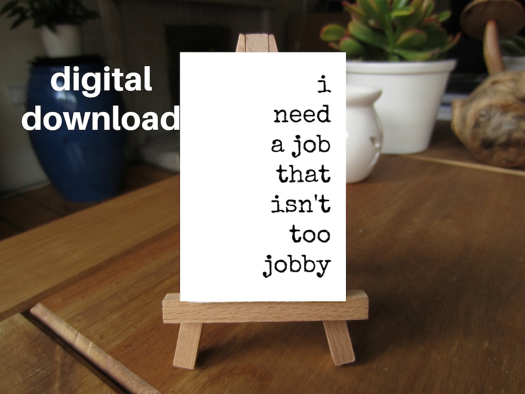5x7, DESK QUOTE, Printable Decor Funny, Funny Work Quote, Sarcastic ...
