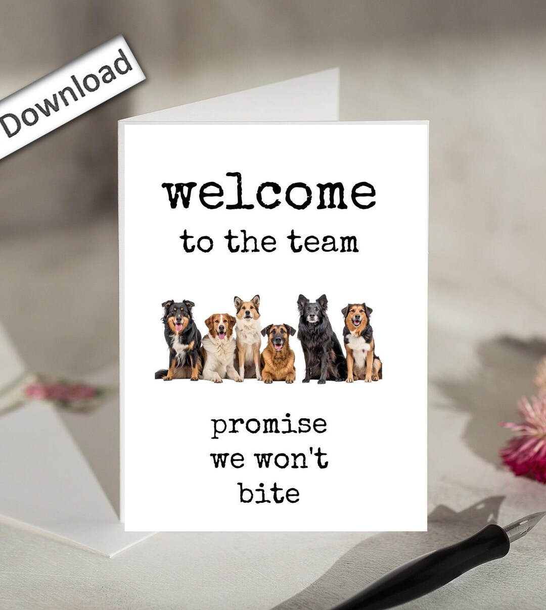 4x6, Welcome NEW EMPLOYEE, Card, Download, Welcome to the Team, Team ...